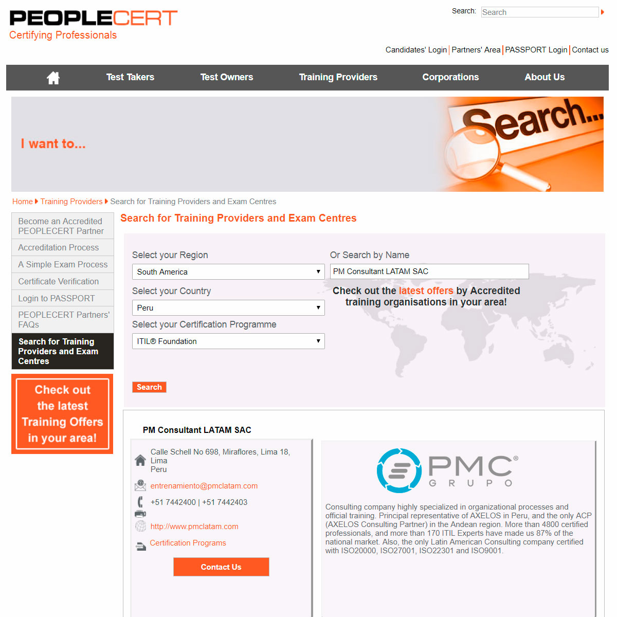 PMC Grupo es partner de PeopleCert